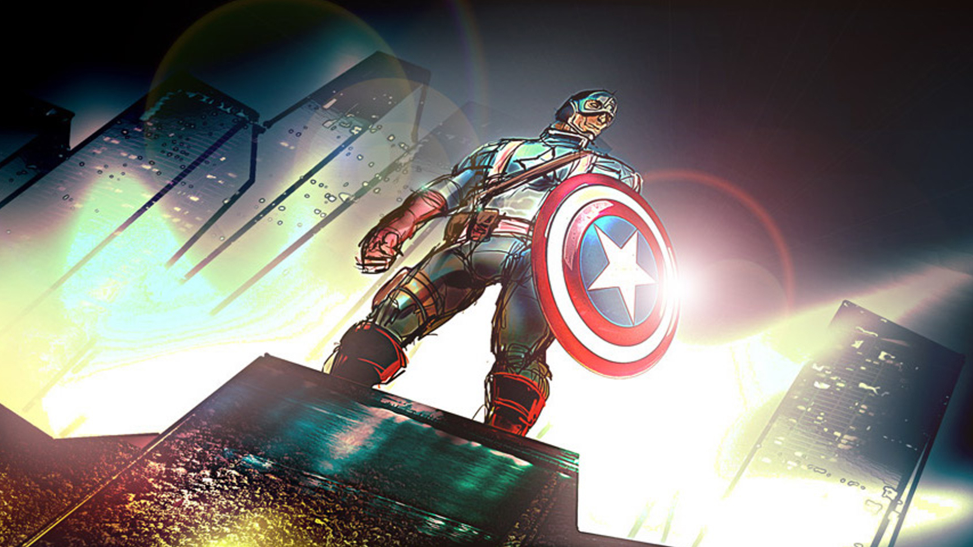 Captain America | Famous Frames Storyboard Artists | Los Angeles