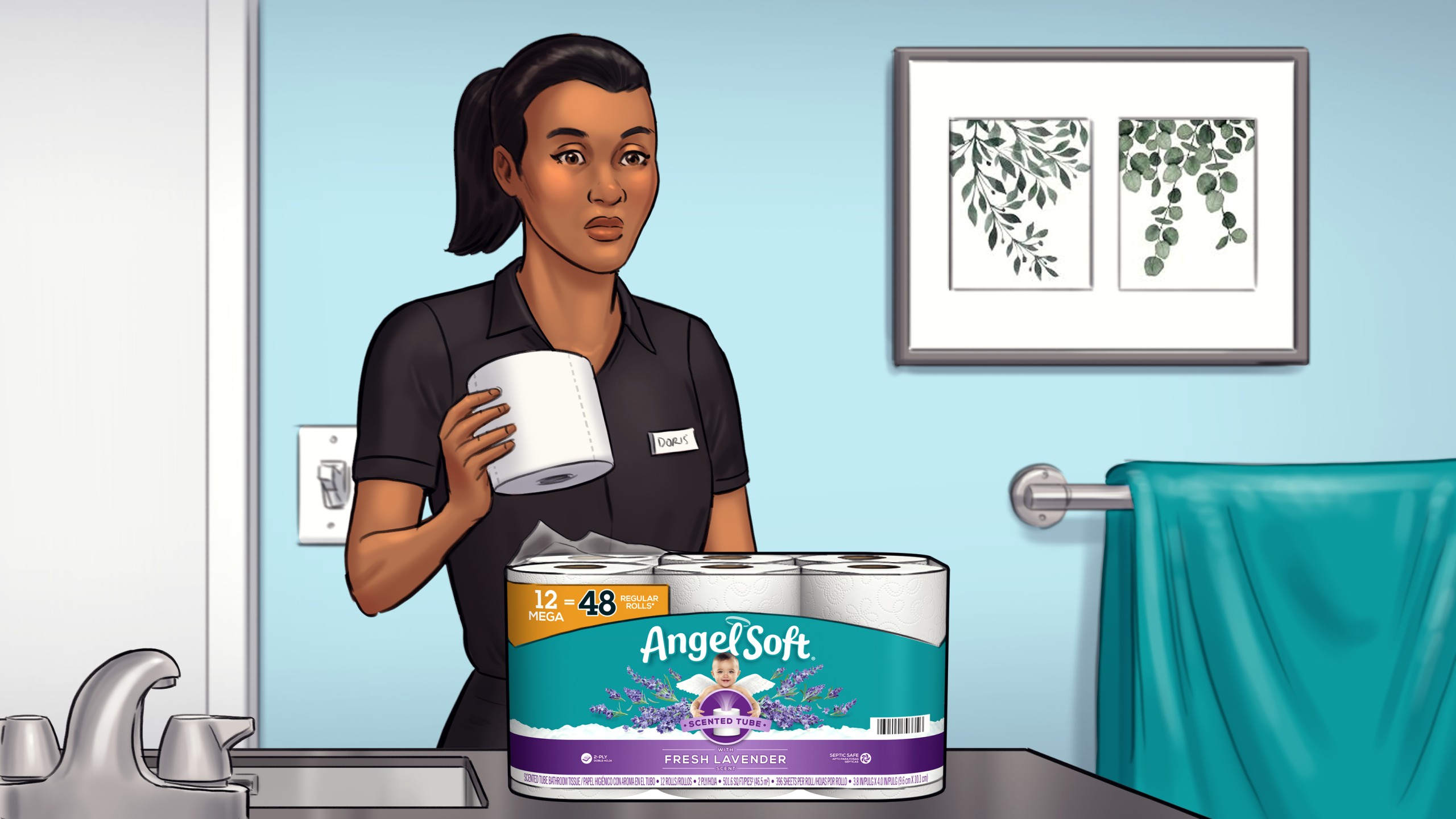 Angel Soft | Famous Frames Storyboard Artists | Los Angeles