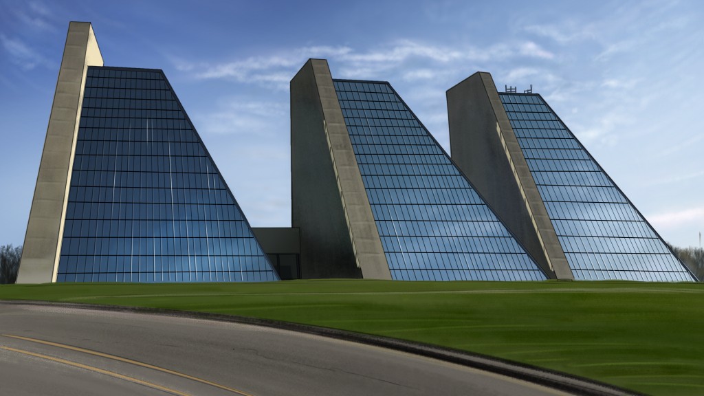Pyramid Buildings | Famous Frames Storyboard Artists | Los Angeles
