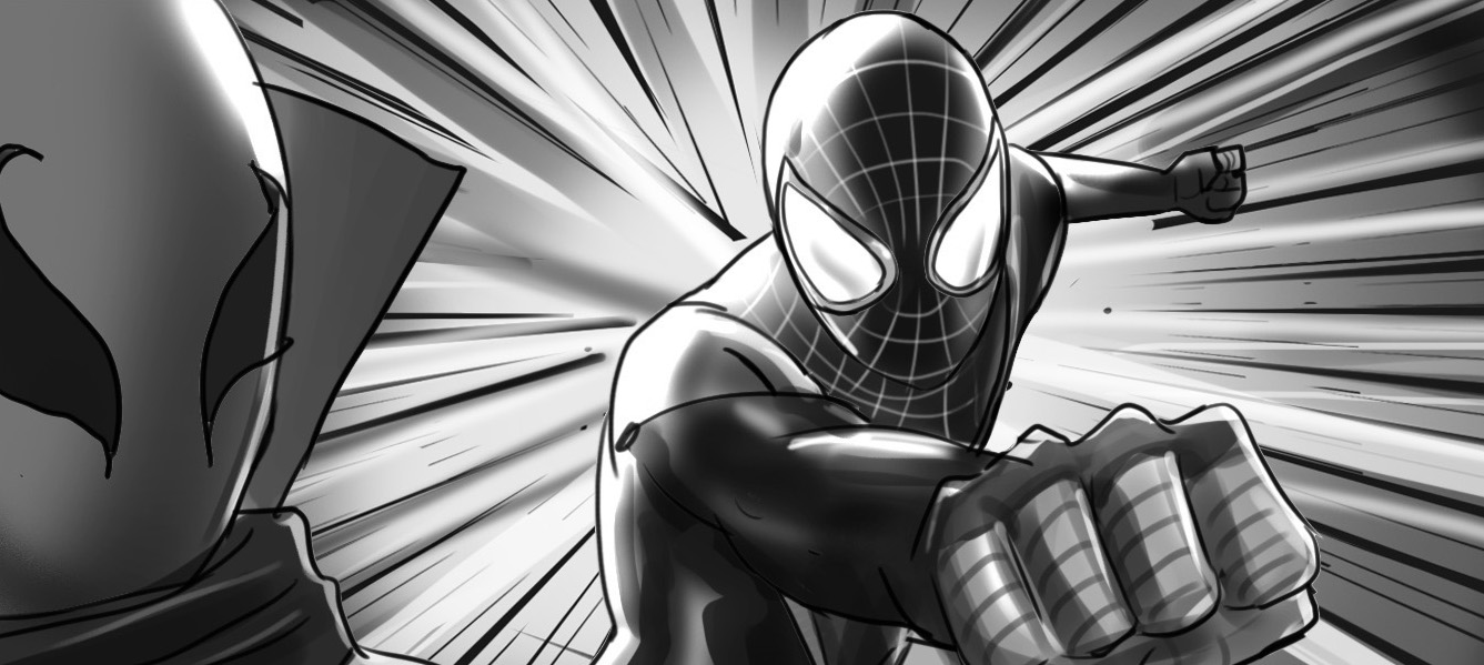 Spider-Man: Into the Spider-Verse | Famous Frames Storyboard Artists ...