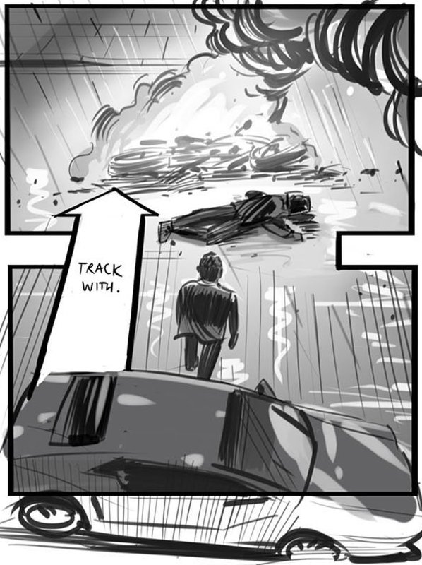 Car Crash | Famous Frames Storyboard Artists | Los Angeles