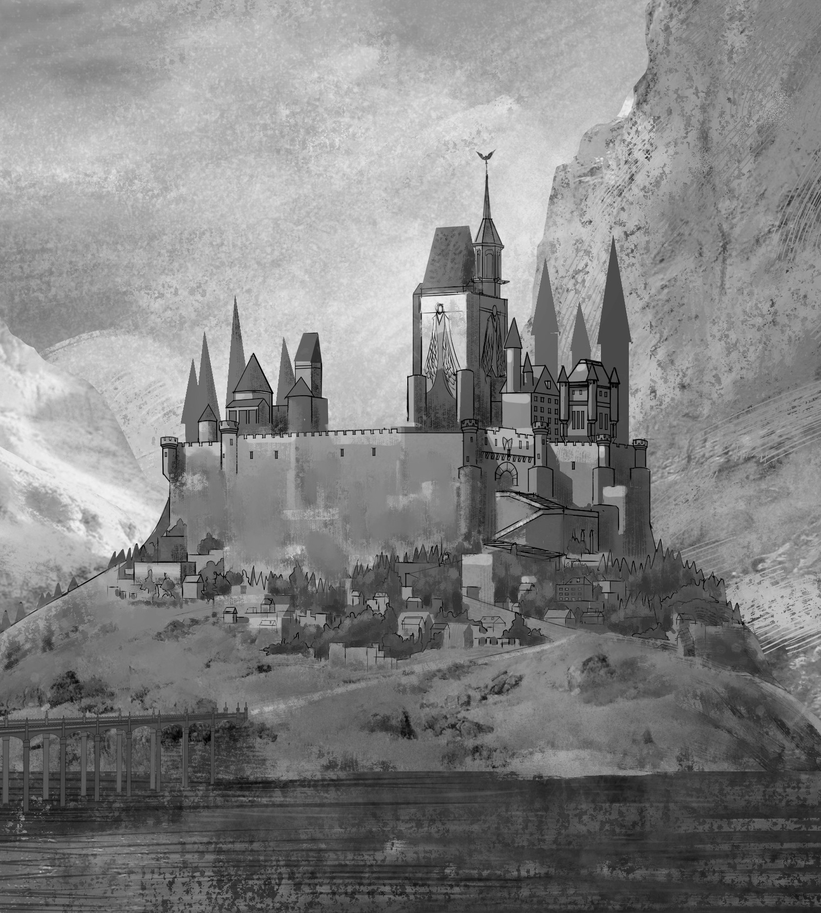 Castle Build | Famous Frames Storyboard Artists | Los Angeles