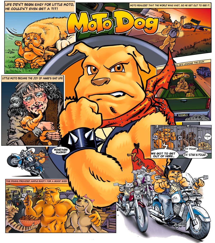 Moto Dog | FamousFrames