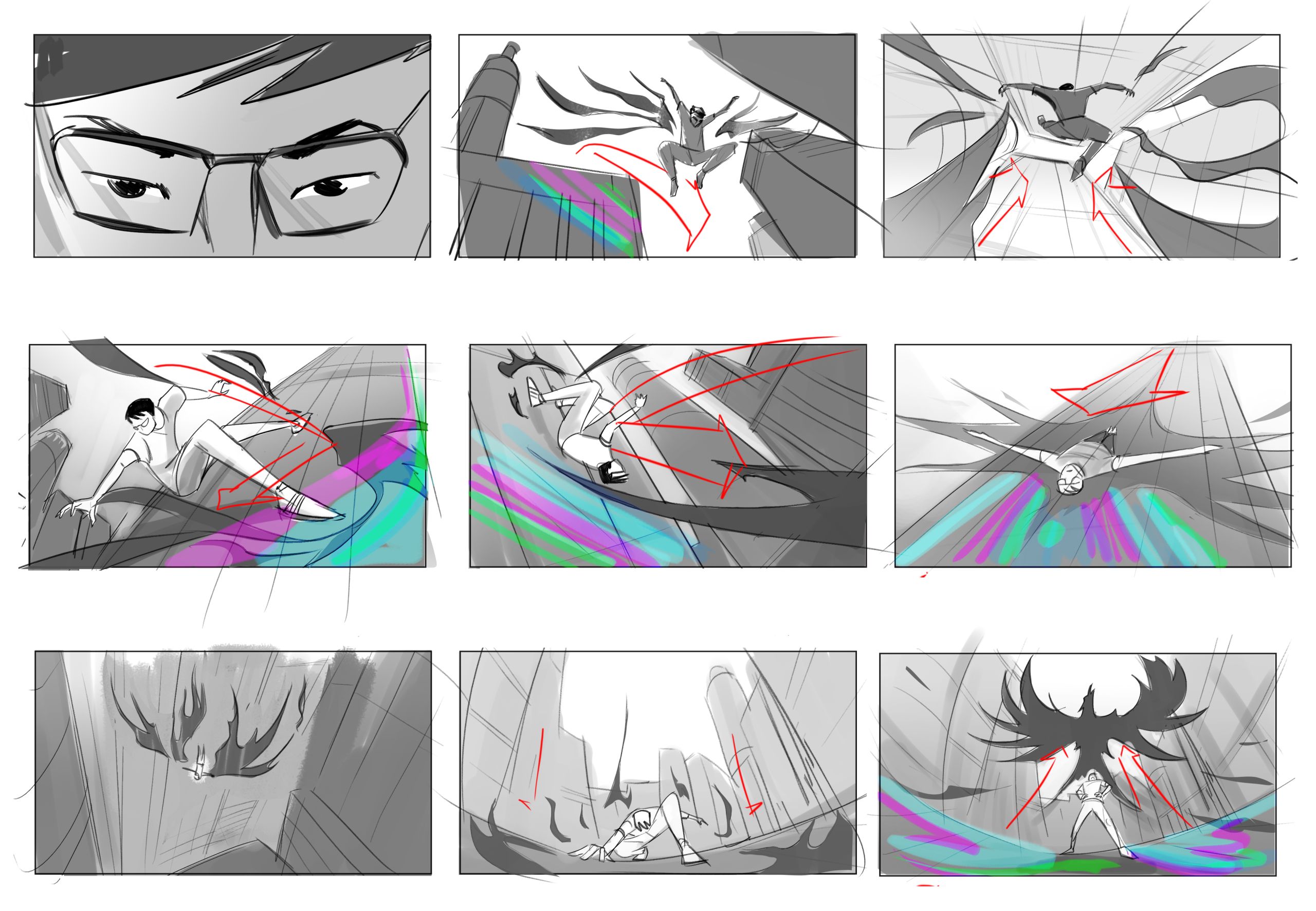 Spark | Famous Frames Storyboard Artists | Los Angeles